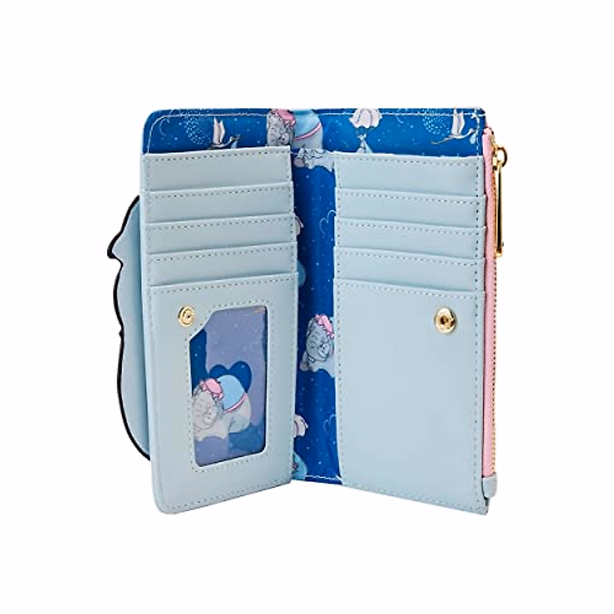 Loungefly Disney Dumbo Mrs Jumbo Flap Wallet
