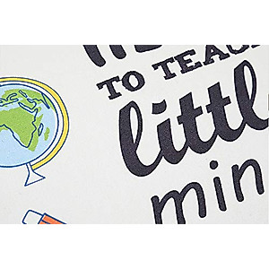 Teacher Appreciation Gifts - Teaching Tote Canvas  Bag for Men Women,It Takes A Big Heart To Teach Little Minds 