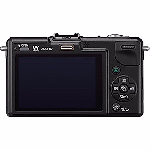 Panasonic Lumix DMC-GF2 12 MP Micro Four-Thirds Mirrorless Digital Camera with 3.0-Inch Touch-Screen LCD and 14-42mm Lens (Black)
