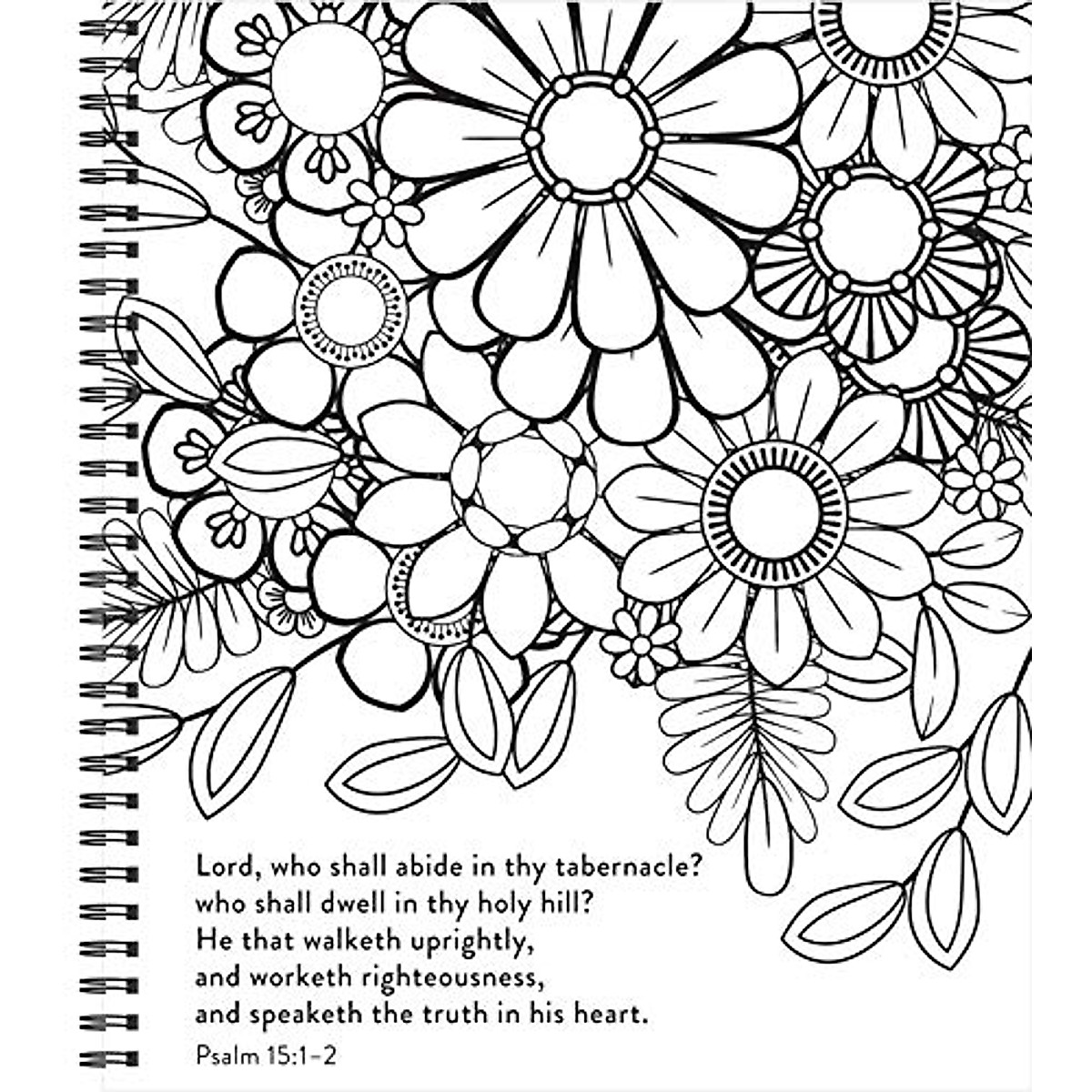 Color & Frame - Bible Coloring: Psalms (Adult Coloring Book)