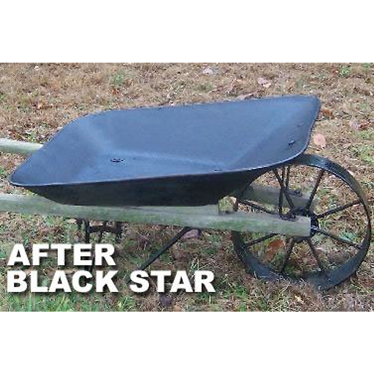 MRO Chem Black Star Rust Converter - Converts Rust on Any Steel Surface - 1 Gallon