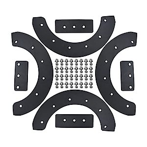 KINTLE 302565MA, 302565, 335992 Snow Thrower Paddle Set -Compatible with 20, 21 or 22" Craftsman, Noma,Murray Snow Thrower 302565ma,1687312SM, with 90 Pieces Hardware - 8 Pack