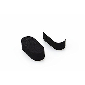 YunYiYi 2 Pairs Black Replacement Sponge Headband Head Band Foam Pads Cushions Repair Parts Compatible with Koss Porta Pro PP Headphones Headset