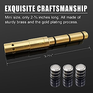 Angeebin Laser Boresighter for 7.62/.308WIN/.32acp/30-30WIN/30-06 Firearms, End Barrel Laser Bore Sight Accurate and Easy Use