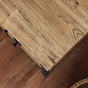 Sauder Steel River Lateral File, L: 30.08" x W: 20.75" x H: 29.53", Milled Mesquite Finish