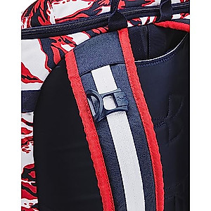 Under Armour Unisex-Adult Utility Baseball Backpack Print, (411) Midnight Navy/Midnight Navy/Metallic Gold, One Size Fits All