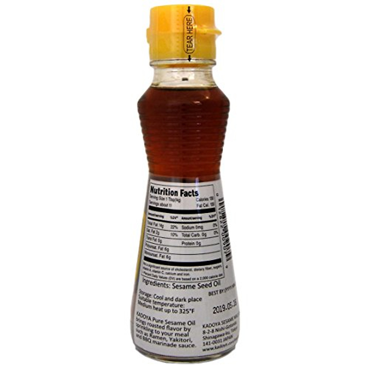 Kadoya 100% Pure Sesame Oil 5.5 oz
