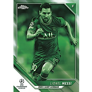 2021-22 Topps UEFA Champions League Chrome Soccer Hobby Box (18 Packs/4 Cards: 1 Auto)