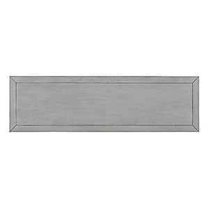 Knocbel Retro Entryway Console Table with 2 Storage Drawers and Adjustable Shelves, Entrance Hallway Foyer Behind Couch Sofa Table Living Room Decor Furniture, Easy Assembly (Antique Gray)