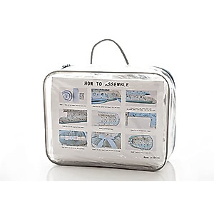 Baby Nest Set Comes with Blanket and Pillow, Newborn, Breathable Cotton Lounger 0 to 24 Months, Adjustable, Snuggle Nest Sleeper, Perfect CoSleeper in Bed,for Boys Girls (Green)