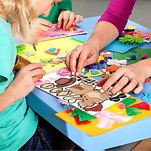 36 Sheets Make a Dinosaur Stickers Dinosaur Party Favors Make Your Own Dinosaur Sticker Cute Make a Face Dinosaur Stickers for Kids DIY Project Dinosaur Theme Birthday Party Favor (Cute Dinosaur)