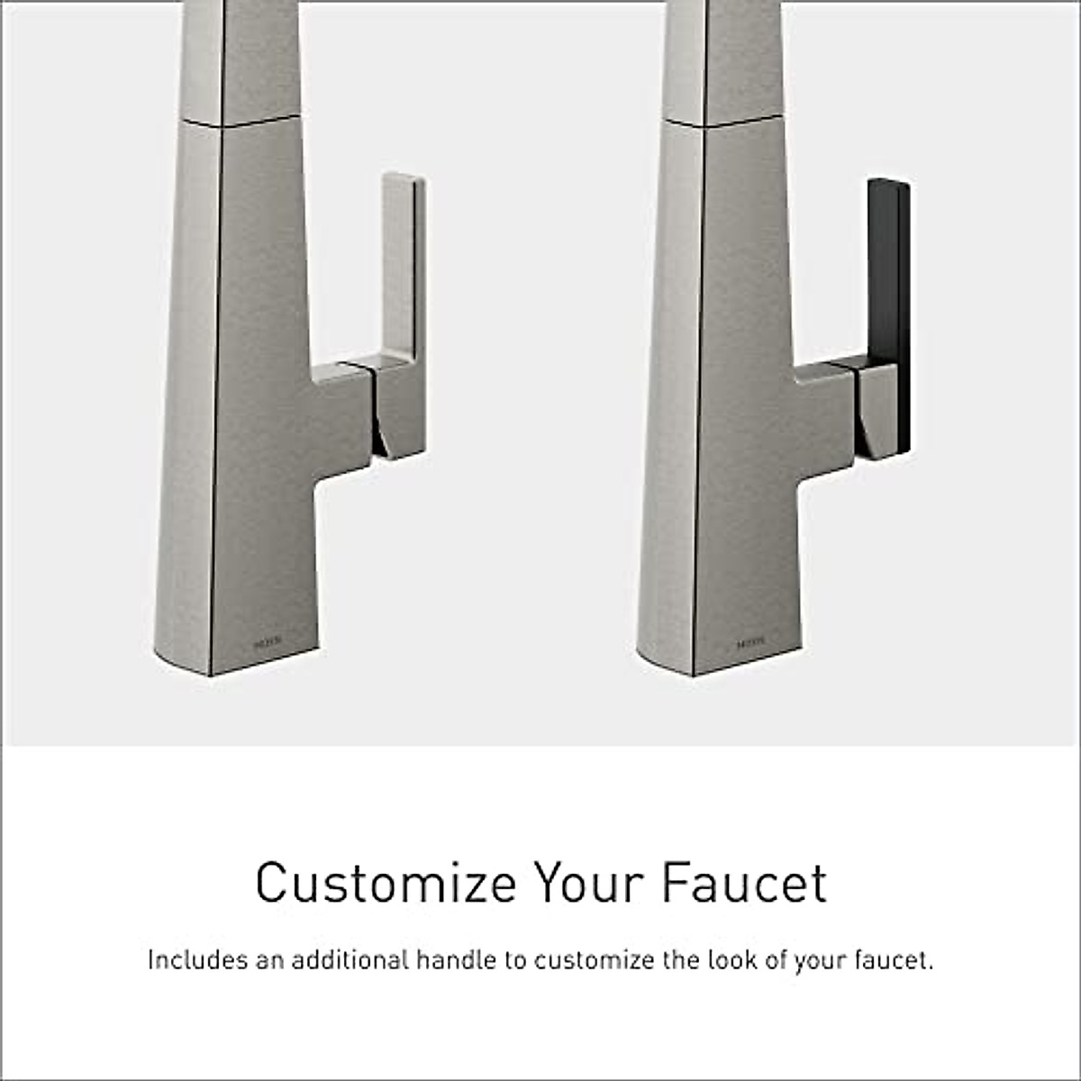 Moen Nio Spot Resist Stainless Contemporary Smart Faucet Touchless Pull Down Sprayer Kitchen Faucet with Voice Control and Power Boost, S75005EVSRS