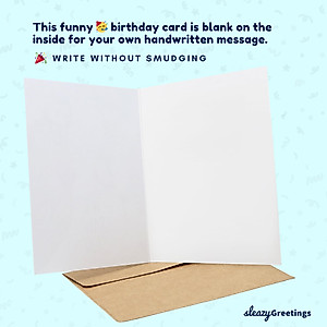 Sleazy Greetings Funny Birthday Card Meme For Him Her Men Women | Keep My Age Out Your Mouth Slap | Will Smith Slaps Chris Rock Happy Birthday Card