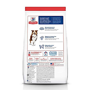Hill's Science Diet Dry Dog Food, Adult 7+ for Senior Dogs, Chicken Meal, Barley & Rice Recipe, 33 lb. Bag