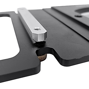 Acofuns Aluminum Alloy Track Saw Square Rail Square Woodworking 90 Degree Right Angle Plate Square Cutting Everytime