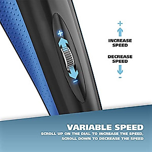 Wahl Lithium Ion Deep Tissue Long Handled Cordless Percussion Therapeutic Handheld Massager for Muscle, Back, Neck, Shoulder, Full Body Pain Relief – Use at Home, Car, Office, Or Travel – Model 4232