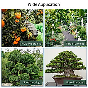 Wopulite Electric Pruning Shears Cordless Rechargeable Power Pruner Scissors Tools (Pruner)