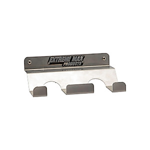 Extreme Max 5001.6285 Aluminum Tape Gun Holder for Enclosed Race Trailer, Shop, Garage, Storage - Silver