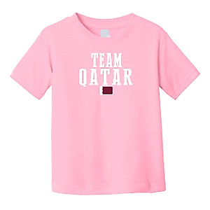 Qatar toddler soccer T-shirt national team for world cup 2022 boys girls Add Custom Name and Number national team