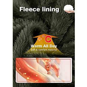 MAGCOMSEN Winter Coats for Mens Military Parka Jacket Fleece Lined Winter Cargo Jackets Army Green L