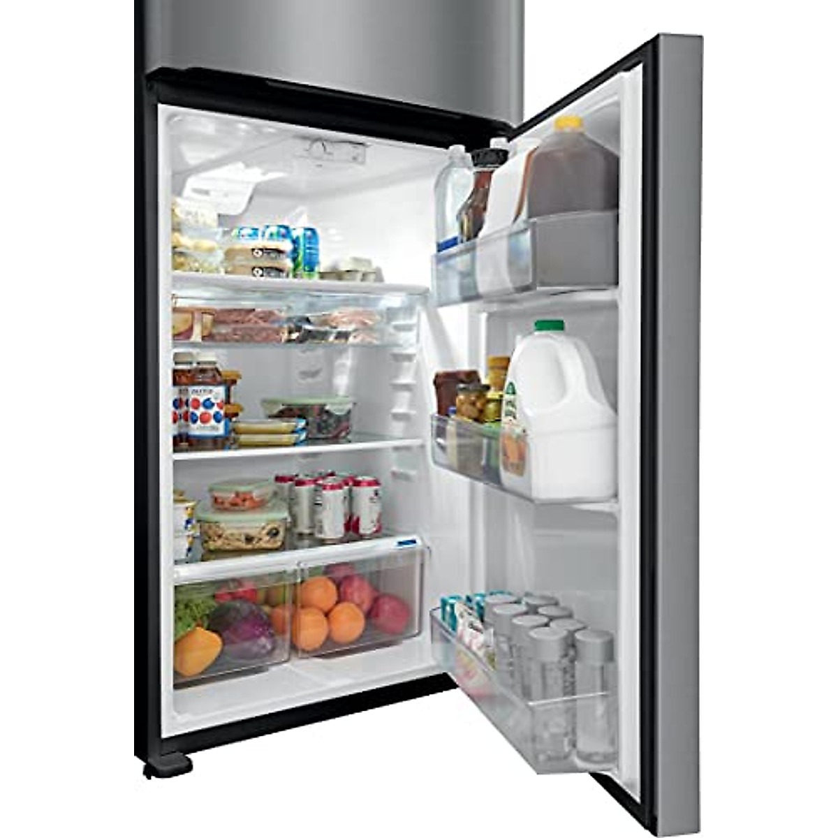 Frigidaire FFHT2045VS 30" Freestanding Top Freezer Refrigerator with 20 cu. ft. Total Capacity, 5.4 cu. ft. Freezer Capacity, Crisper Drawer, ADA Compliant, Energy Star Certified, in Stainless Steel
