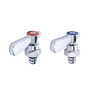 Faucet Repair Kit with Handles and Stems for Wall Mount Faucets