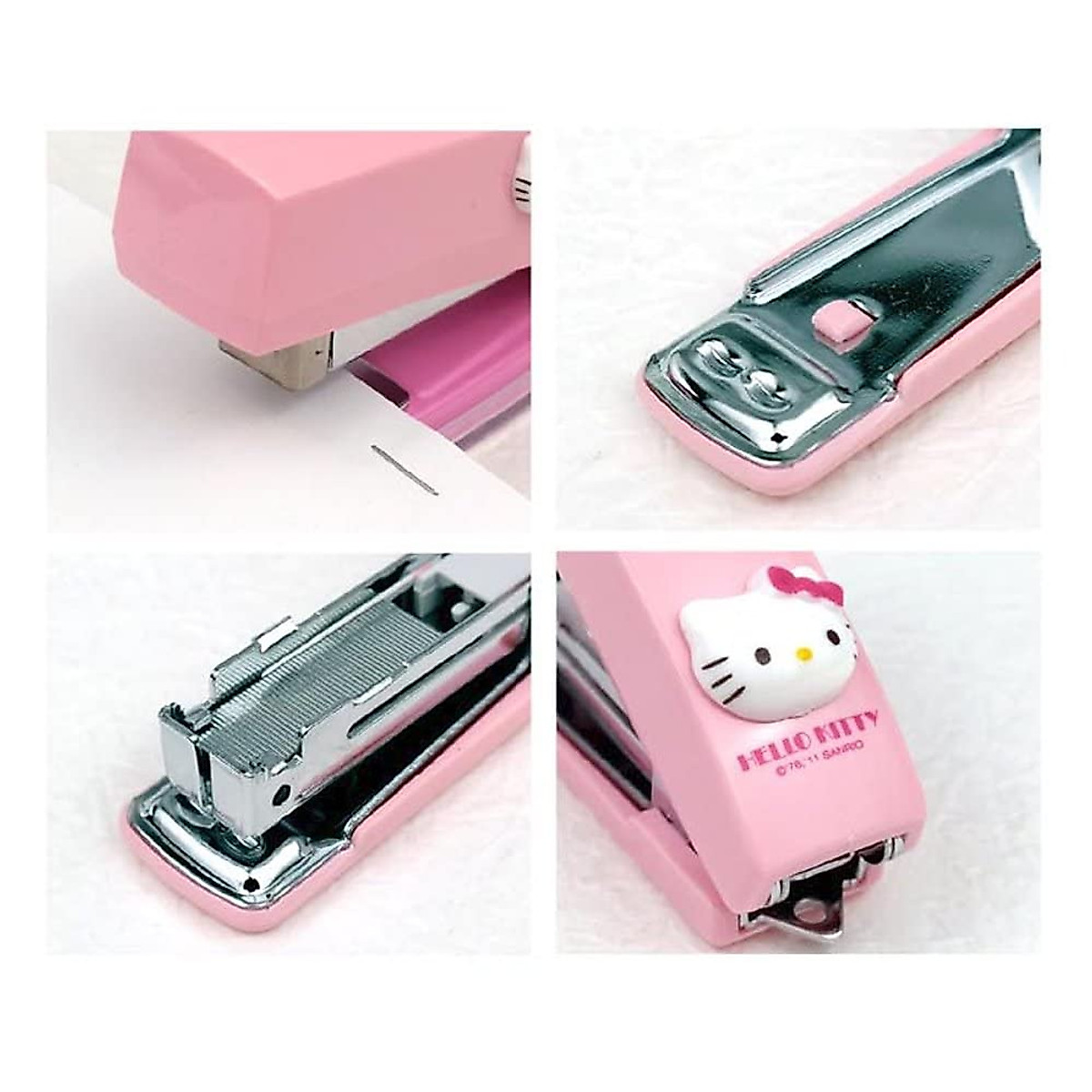 Sanrio Hello Kitty Office School Stationery Stapler + Staple Remover Set