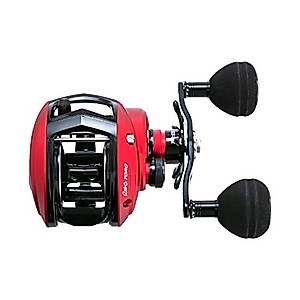 Abu Garcia Revo Toro Rocket LP Reell, Size 60LP Fishing Reel, Right Handle Position, Red