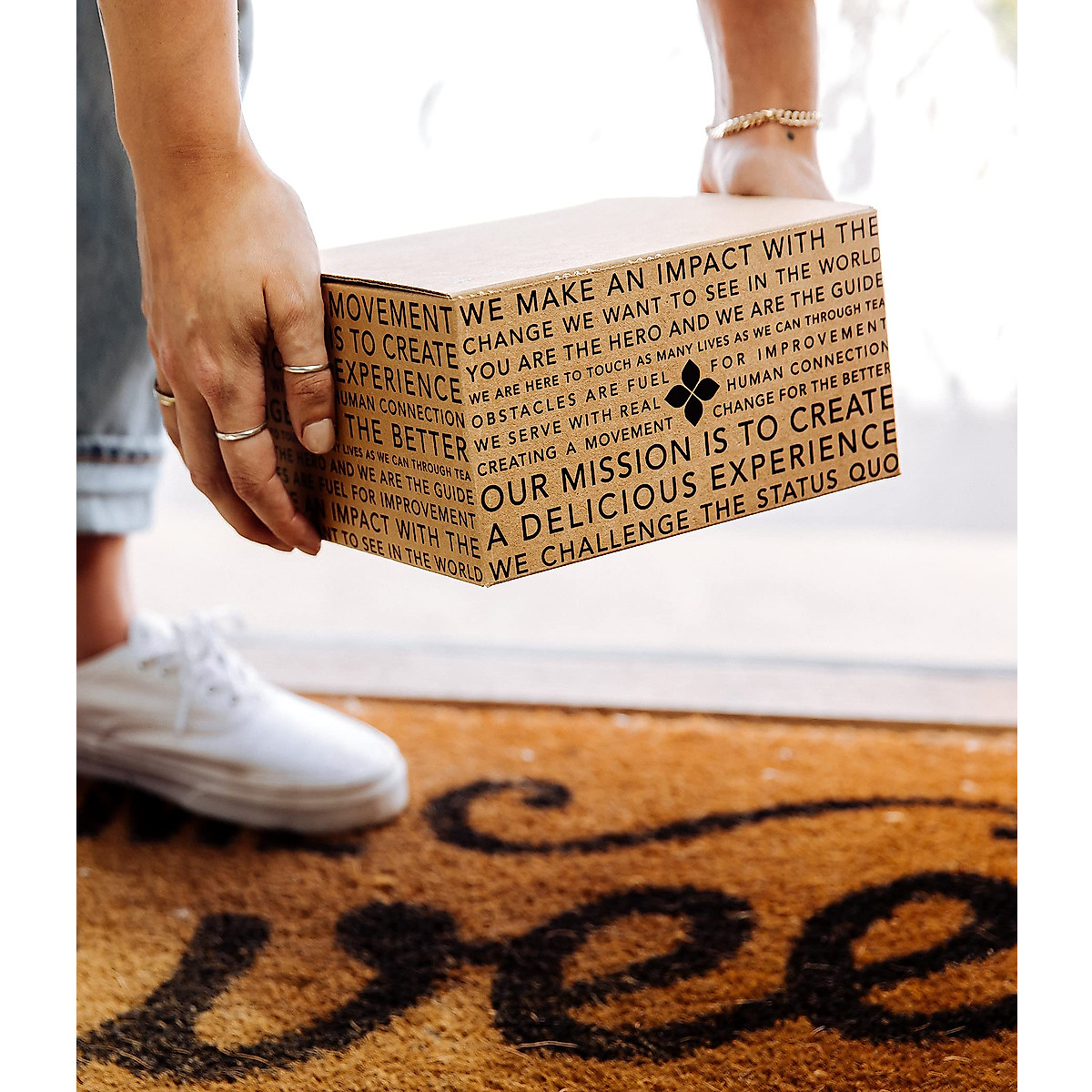 Art of Tea | Assorted Tea Bags Sampler Caffeinated and Non-Caffeinated | 50 Eco Friendly Pyramid Tea Bag Sachets