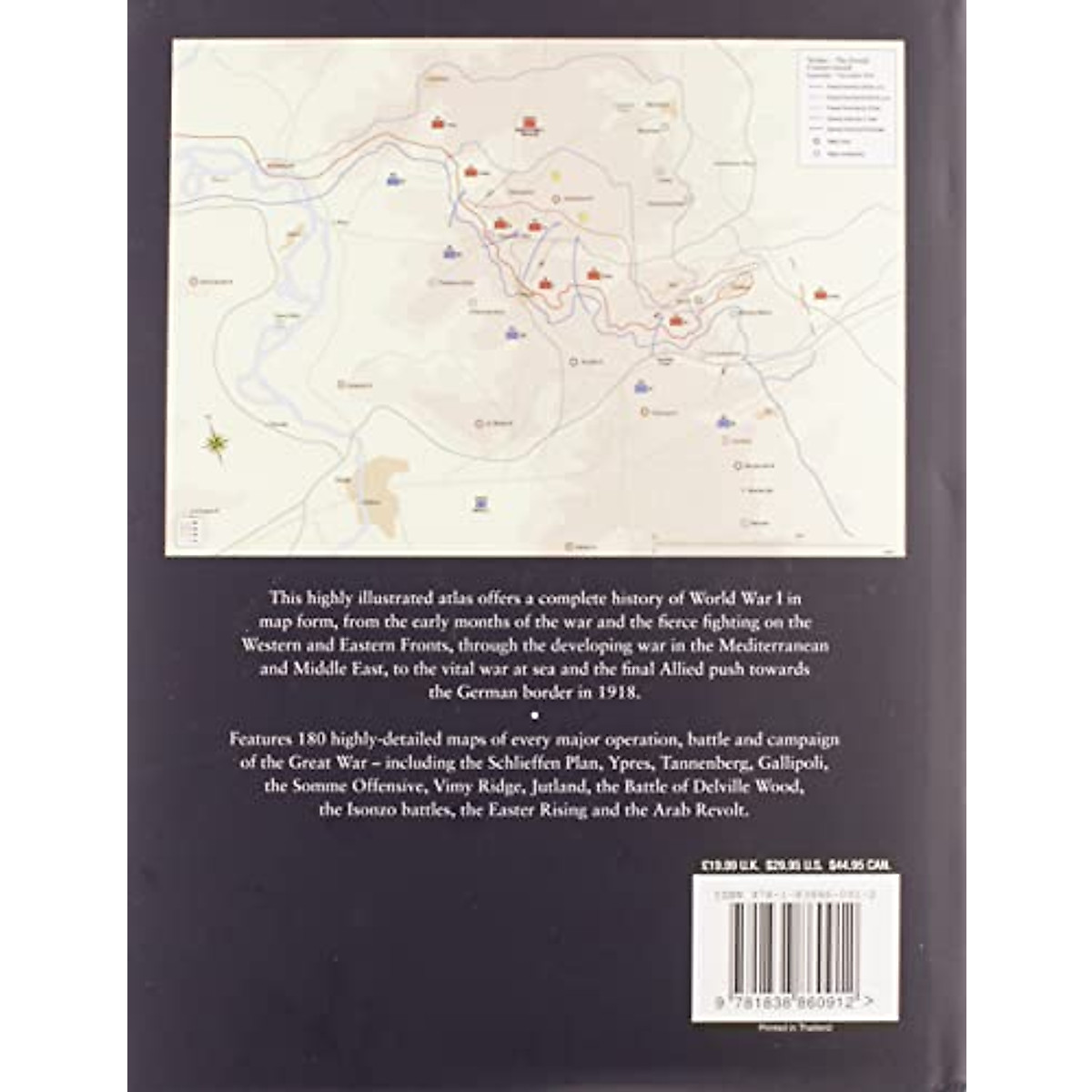 World War I Illustrated Atlas: Campaigns, Battles & Weapons from 1914 to 1918