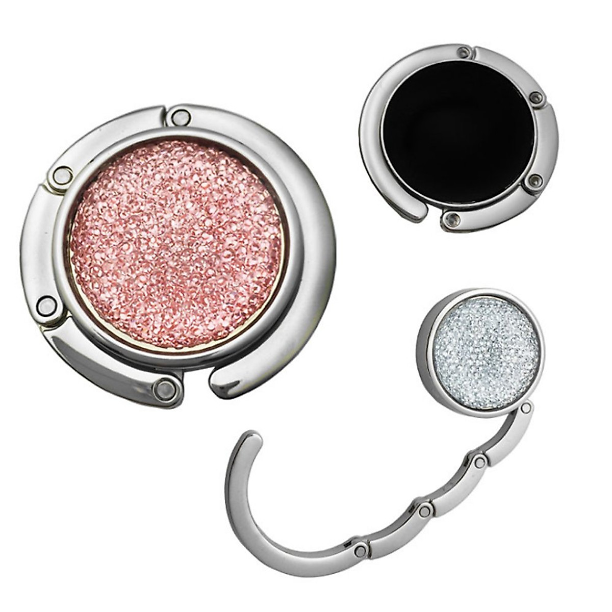 Milaloko Purse Hook Foldable - Folding Handbag Table Hanger-Bag Hanger Collection-Desk Hooks for Purse (H1)