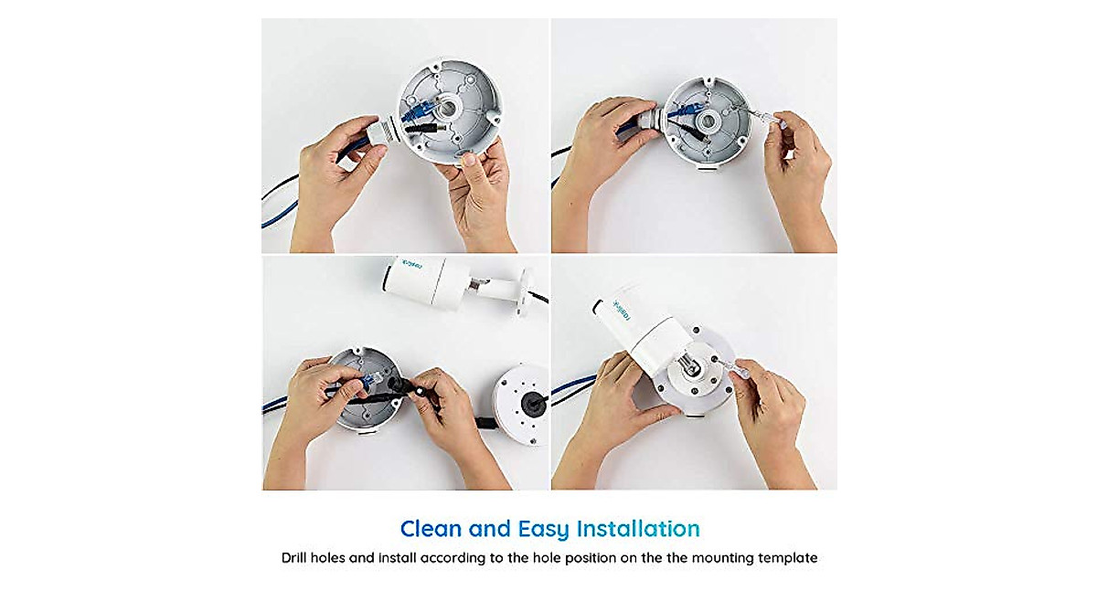 Reolink Junction Box B10 for PoE Cameras - Waterproof & Durable