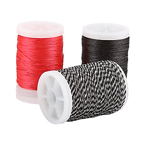 VGEBY 120m Archery Bowstring Serving Threads Nylon Serving Thread (Color : Red) Bow String Serving Bcy Serving .014