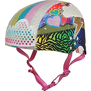 Raskullz Girls Loud Cloud Sparklez Helmet , Loud Cloud Ages 5+ (Adjustable)