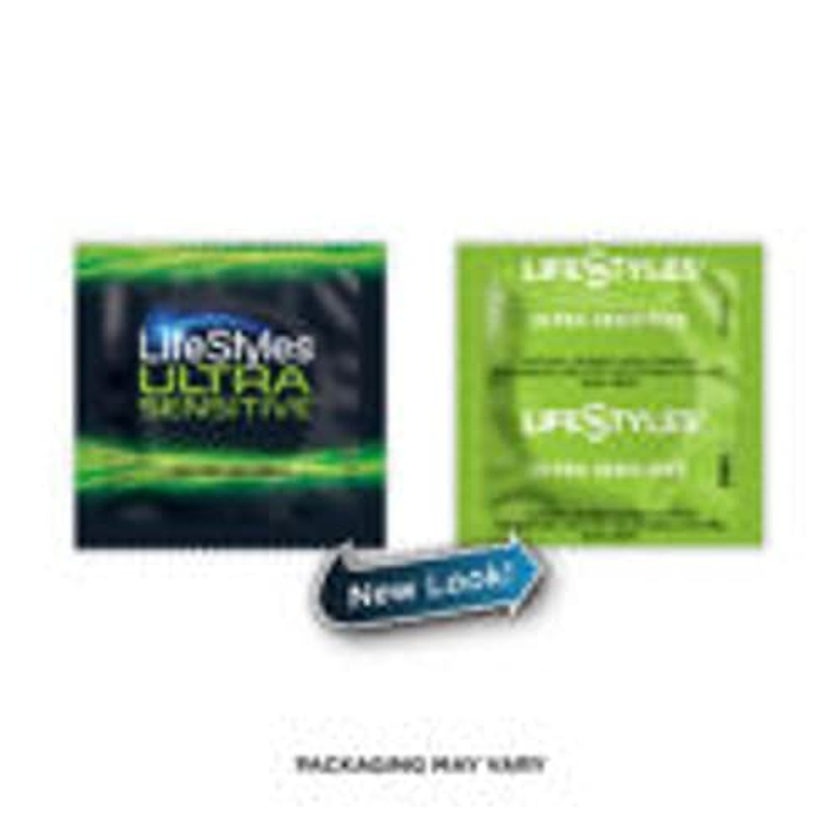 Lifestyles Rubber Ultra Sensitive Condom - 100 Condoms