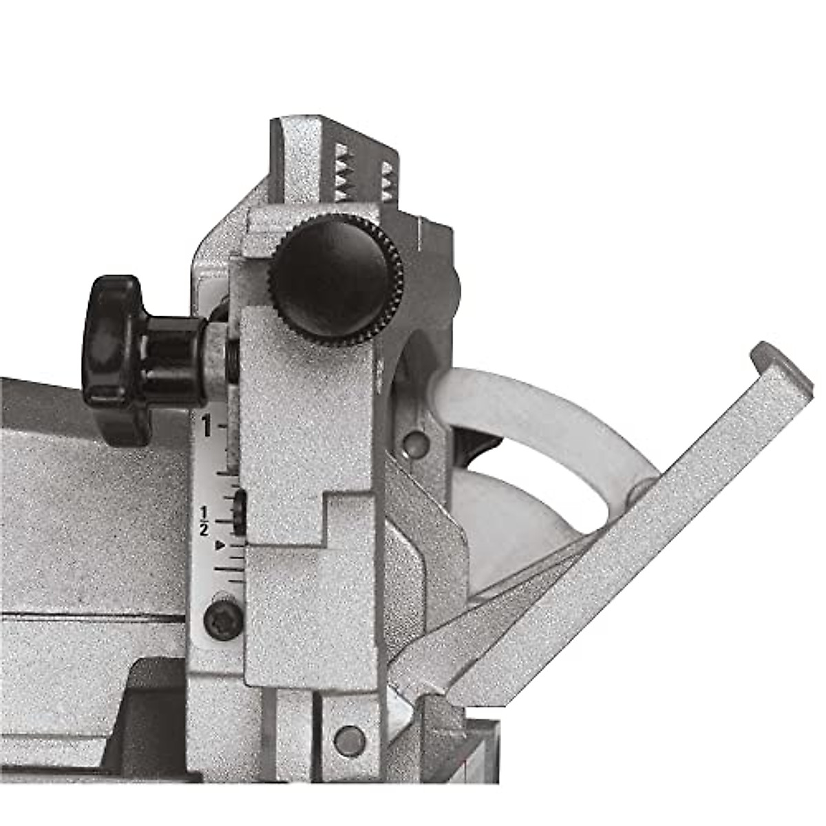 DEWALT Biscuit Joiner, 6.5 Amp, 10,000 RPM, Retractable 45 Degree Notch, For Depth Spots (DW682K),Yellow