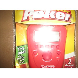 2006 Mattel, Inc. Radica Pocket Poker Draw Poker & Deuces Wild LCD Handheld #17008