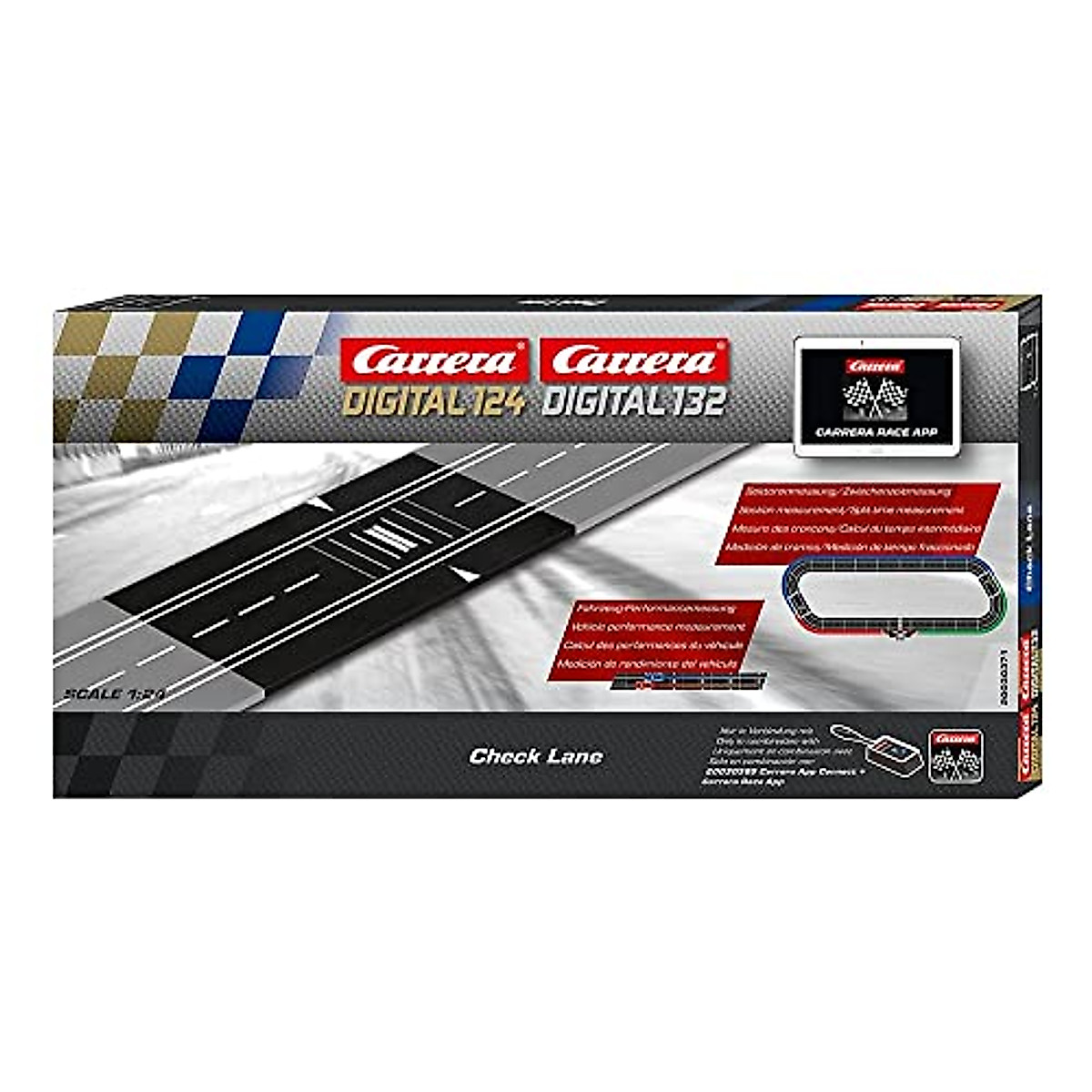 Carrera 30371 Check Lane for Digital 124 / 132 Slot Car Track
