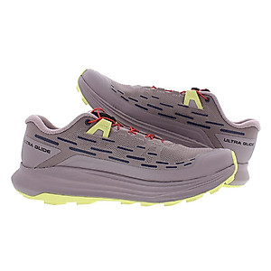 Salomon Ultra Glide Womens Shoes Size 7, Color: Quail/Yellow Iris/Fiery Red