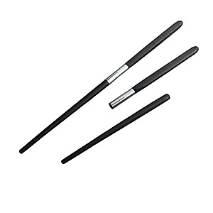 Portable Travel Ebony Wood Chopsticks with Cutlery