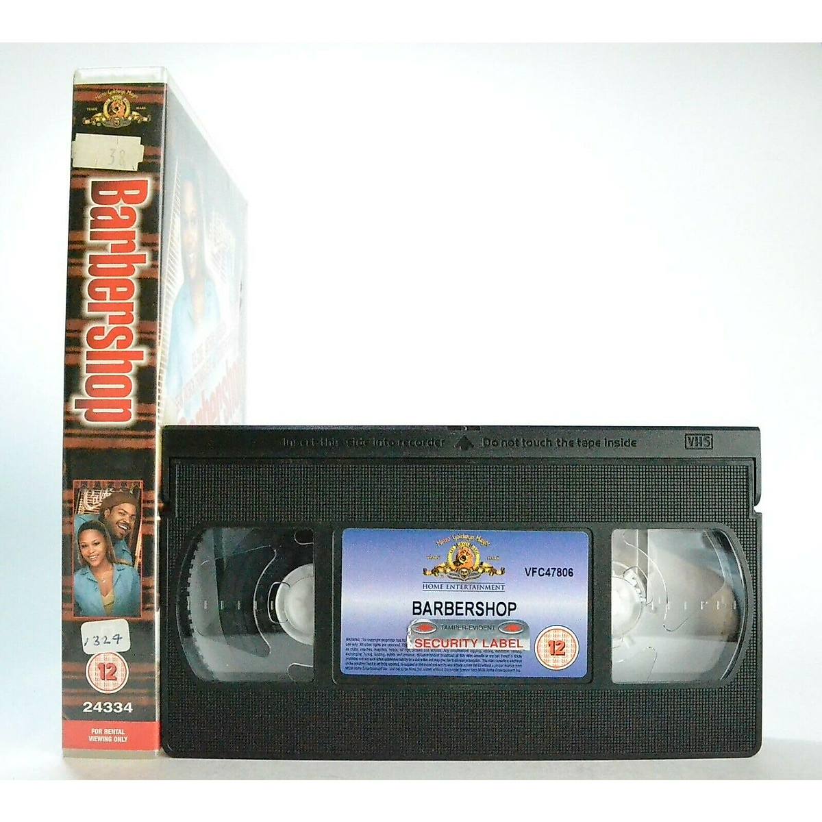 Barbershop: Metro Goldwyn (2002) - Comedy - Large Box - Ice Cube/Eve - Pal VHS