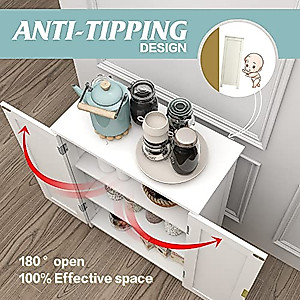 TaoHFE White Bathroom Wall Cabinet and White Bathroom Storage Cabinet Set,Towel Cabinet for Bathroom Floor Cabinet and Bathroom Medicine Cabinet Set