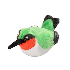 Wild Republic Audubon Birds Collection with Authentic Bird Sounds, Hummingbird, Blue Jay and Baltimore Oriole, Bird Toys for Kids and bird watchers, 5"