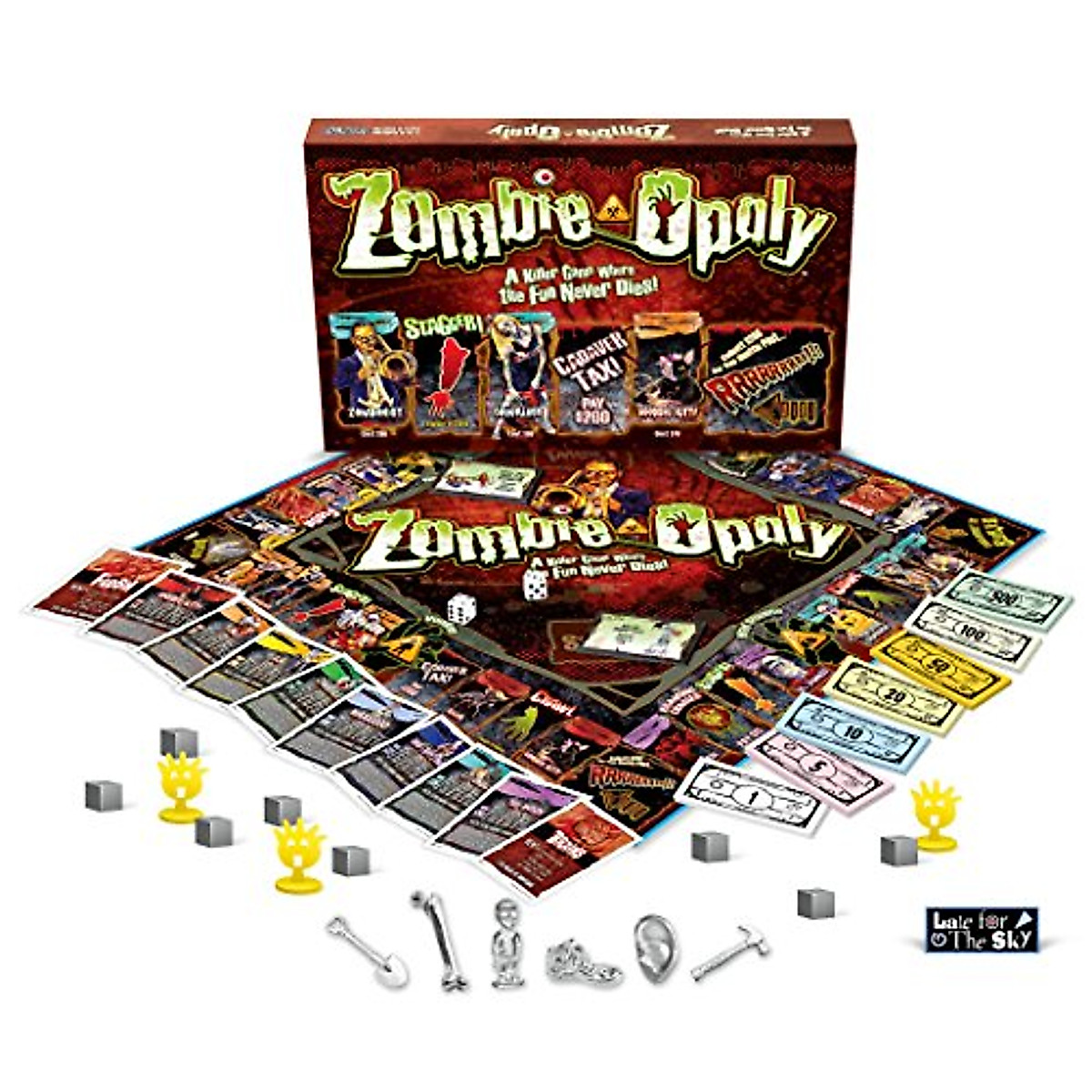 Late For the Sky Zombie-opoly