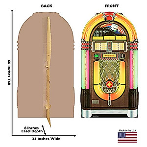 Cardboard People Wurlitzer Jukebox Life Size Cardboard Cutout Standup