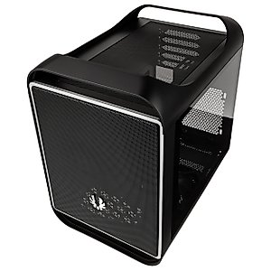 BitFenix Prodigy M 2022 mATX/Mini-ITX Gaming PC Case, RTX 3090 or RX 6900 XT Ready, Vertical GPU and Water Cooling Mounting, Tempered Glass, USB 3.2 Type-C and 2X USB 3.0 Type-A, Black