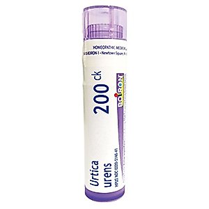 Boiron Urtica Urens 200CK, 80 Pellets, Homeopathic Medicine for Skin Rash, 80 Count (Pack of 1)