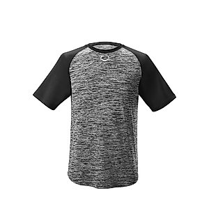 EvoShield Adult E304 Performance Pullover Tech Tee - Black, Large