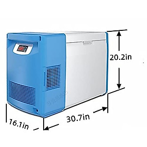 HNRUIDACN 20L Lab Refrigerators Portable Ultra Low Temperature Freezer for Laboratory for Samples Storage Mobile Car Mounted Ultra Low Temperature Freezer