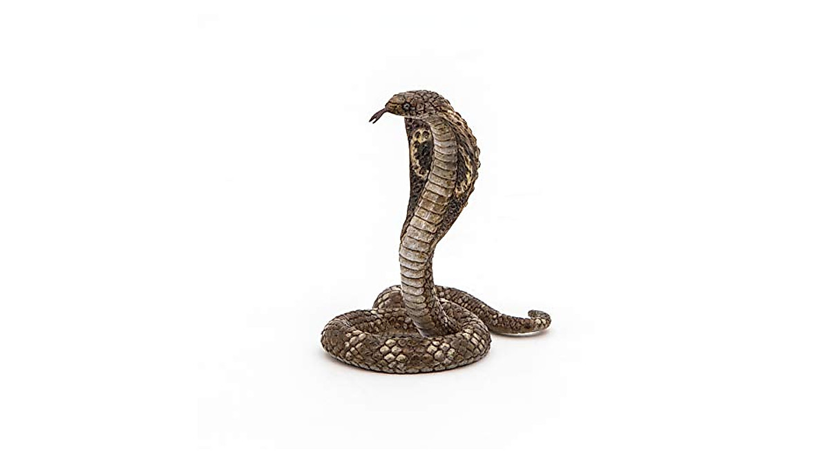 Papo King Cobra Toy Figure - Realistic Reptile for Collectors